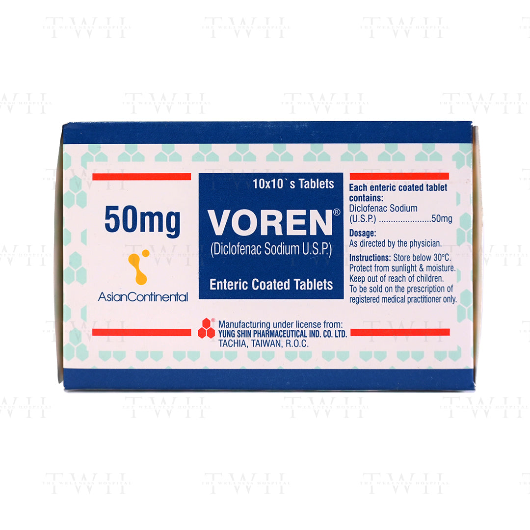 Voren Tablets 50mg – The Wellness Hospital